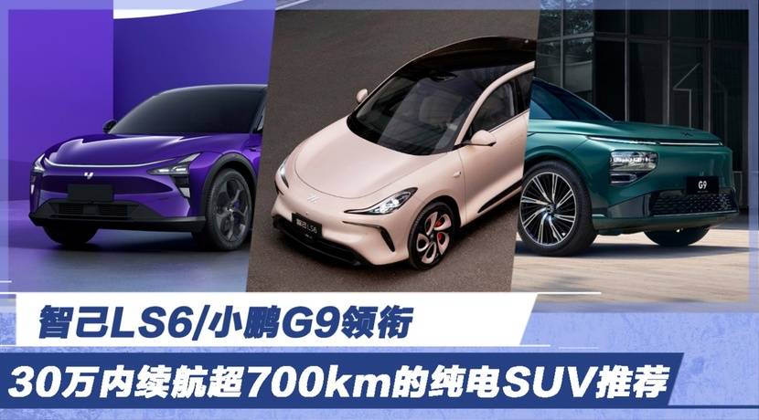 智己LS6/小鹏G9领衔 30万内续航超700km的纯电SUV推荐_搜狐汽车_搜狐网