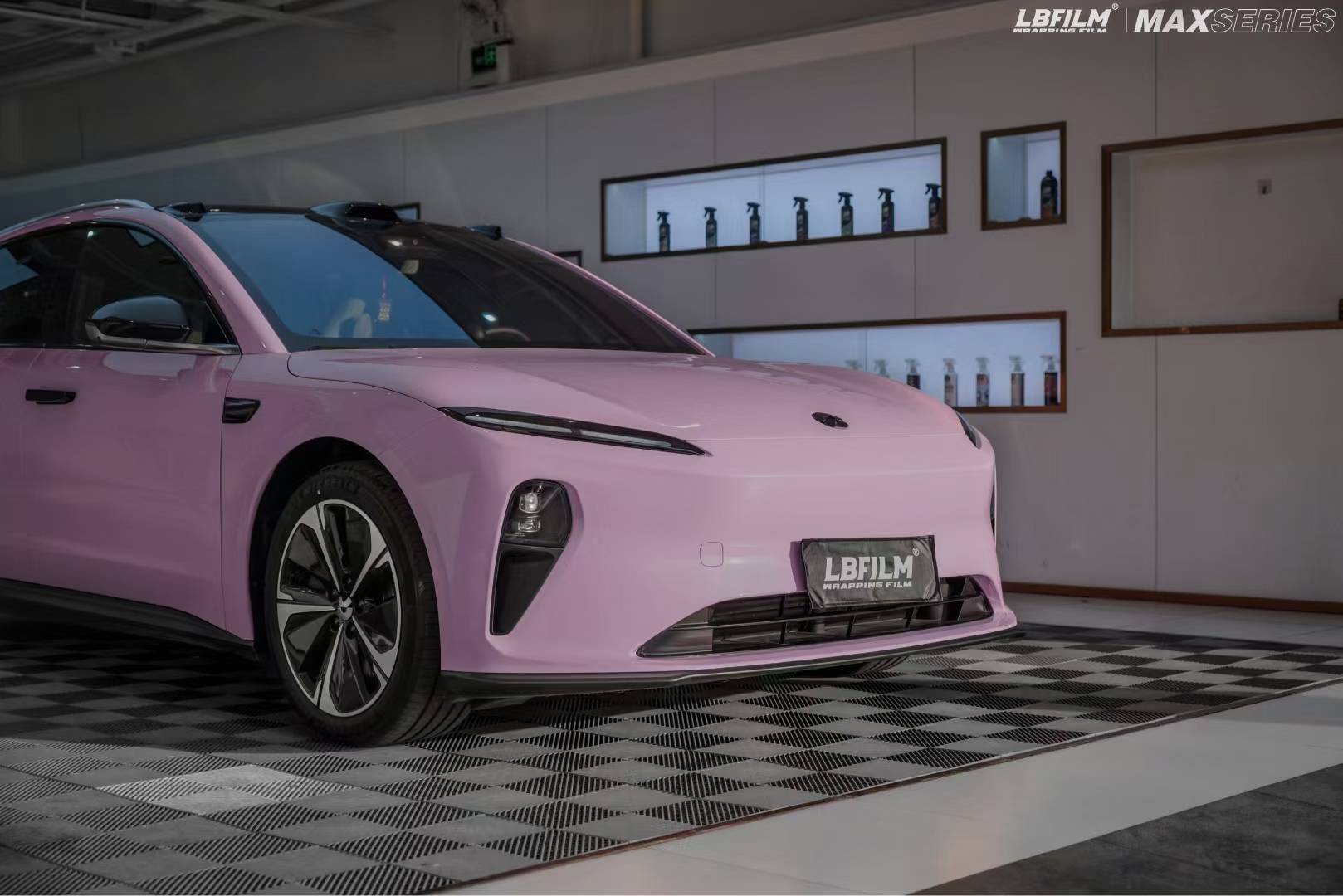 蔚来ET5-LB白桃乌龙粉，粉粉嫩嫩都爱_搜狐汽车_搜狐网