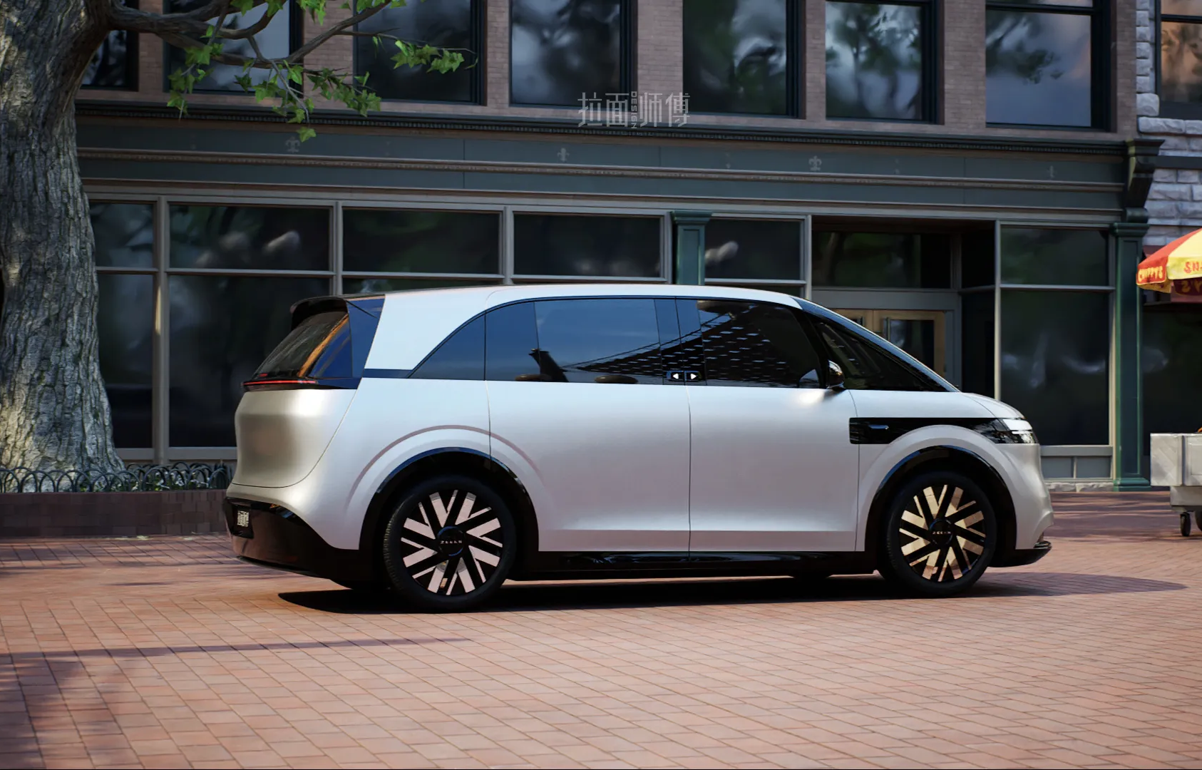 极氪全新MPV渲染图发布，对开门、无B柱、007前脸，或20万起售_搜狐汽车_搜狐网