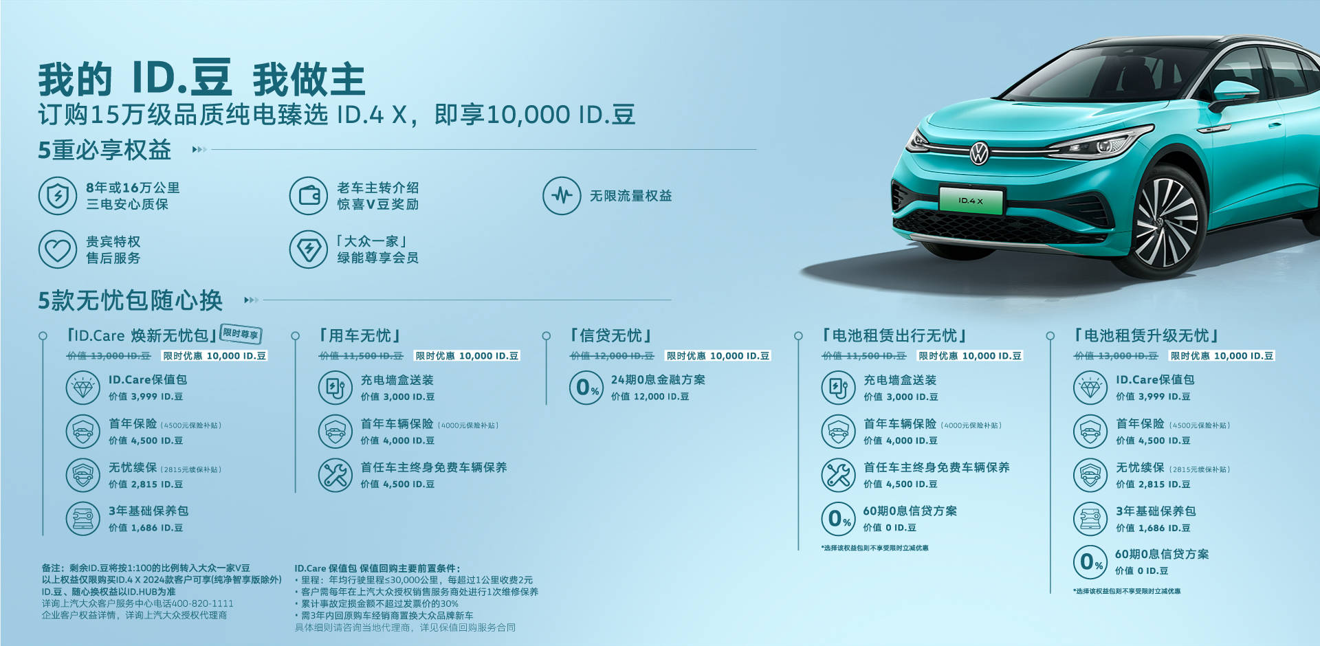 全系保值0焦虑 上汽大众ID.4 X 、ID.6 X上线ID. Care保值包_搜狐汽车_搜狐网