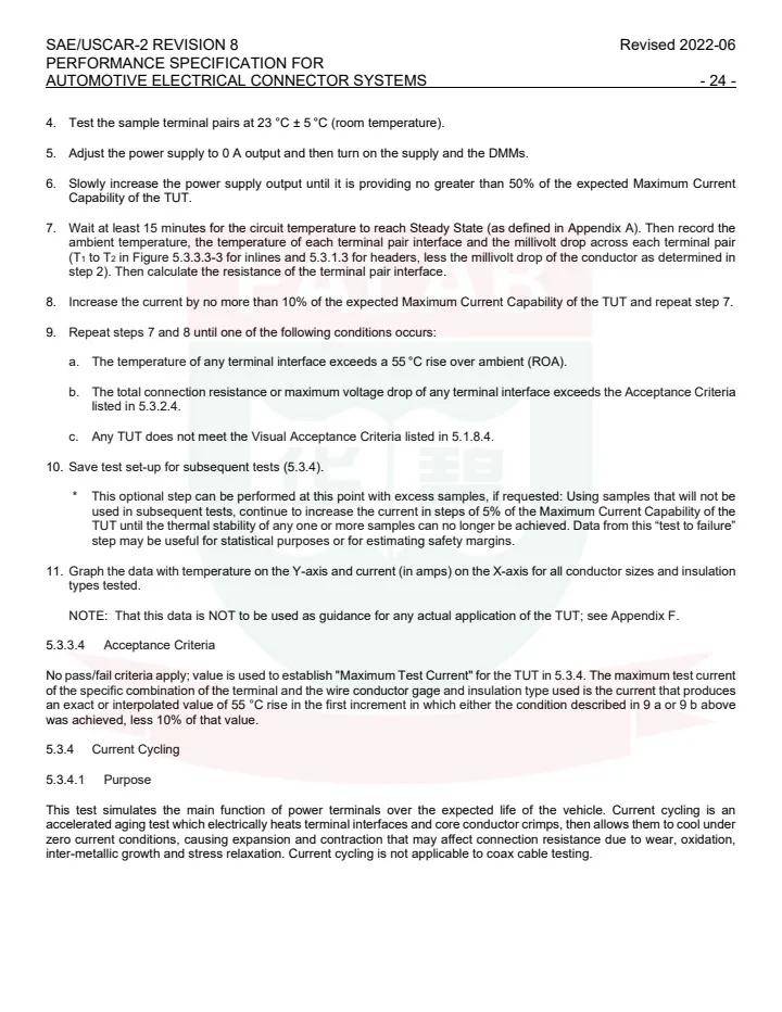 每个连接器人都知道的USCAR-2标准，SAE/USCAR-2 REBISION 8，美系汽车连接器_搜狐汽车_搜狐网
