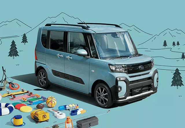 日本爆款K-Car！斯巴鲁Chiffon Try：0.66L引擎+四驱，油耗仅4.2L_搜狐汽车_搜狐网