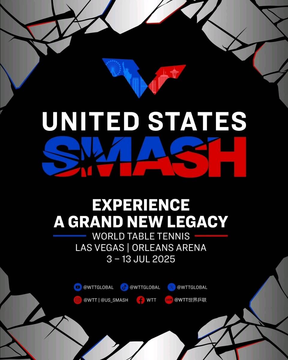 WTT官宣美国大满贯！集齐四大满贯 夺冠2000分 国乒主力参赛_赛事_球员_乒乓球