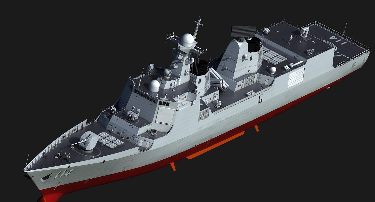 052E驱逐舰动工，垂发数量80个，055B驱逐舰也将下水_作战_能力_海上