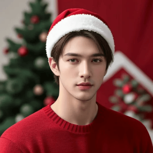微信头像|圣诞男生头像，AI一键生成高级感帅气动漫头像__trans__pc_sohu