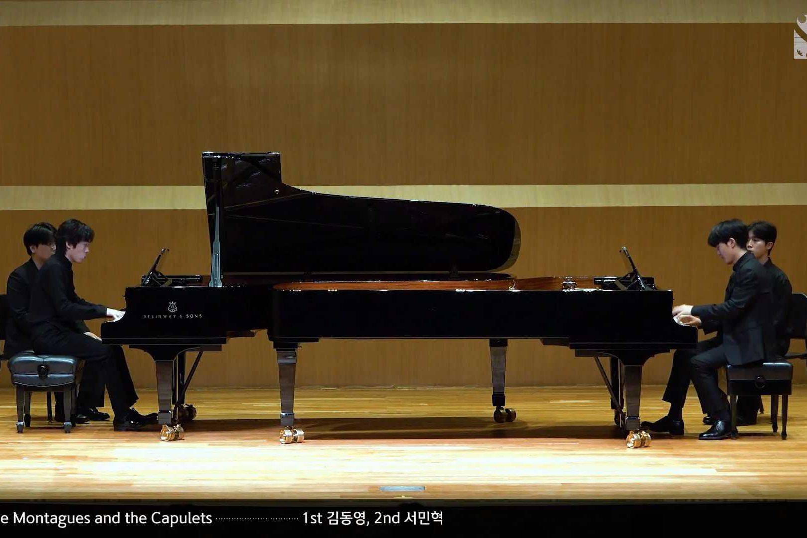 Seonyul &徐民赫 第六号双钢琴组曲《罗密欧与朱丽叶》