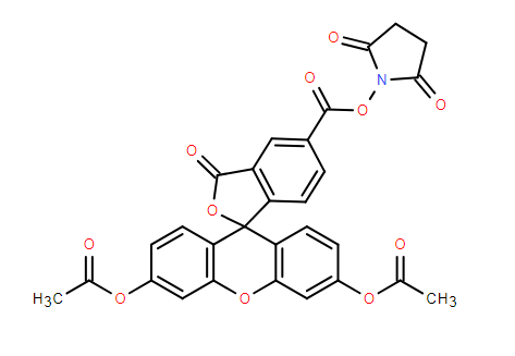 150206-05-6，5-diacetate FAM NHS，在合成各种荧光标记化合物时发挥着重要作用-阿仪网