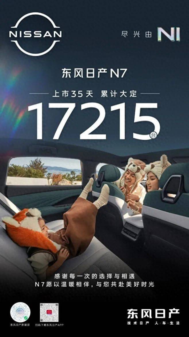 上市35天大定17215台，东风日产N7凭什么热销？_搜狐汽车_搜狐网
