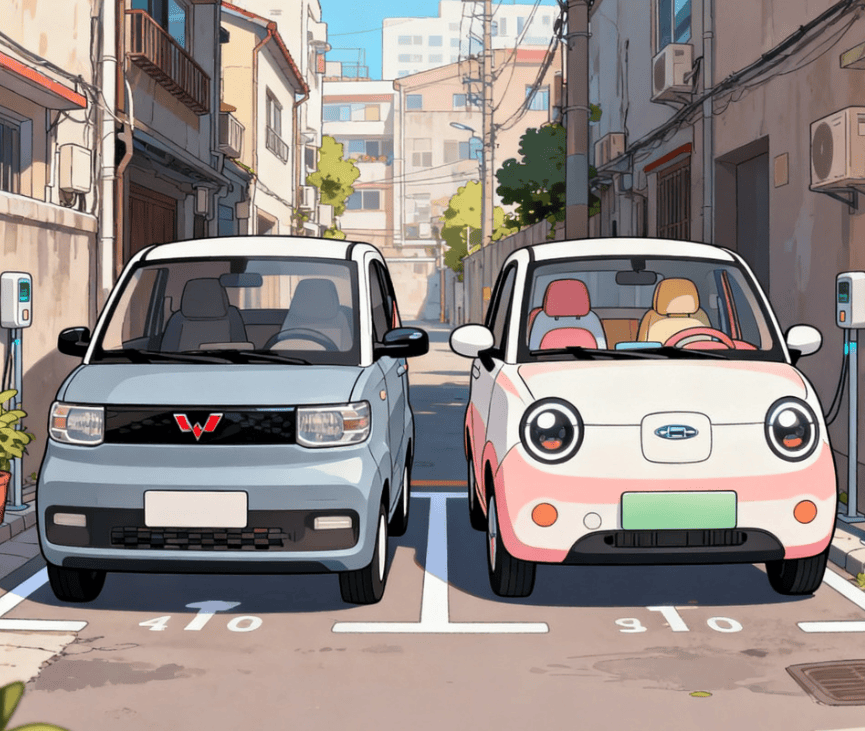 微型电动车对比：五菱宏光MINI EV vs 奇瑞QQ冰淇淋，代步谁更合适？_搜狐汽车_搜狐网