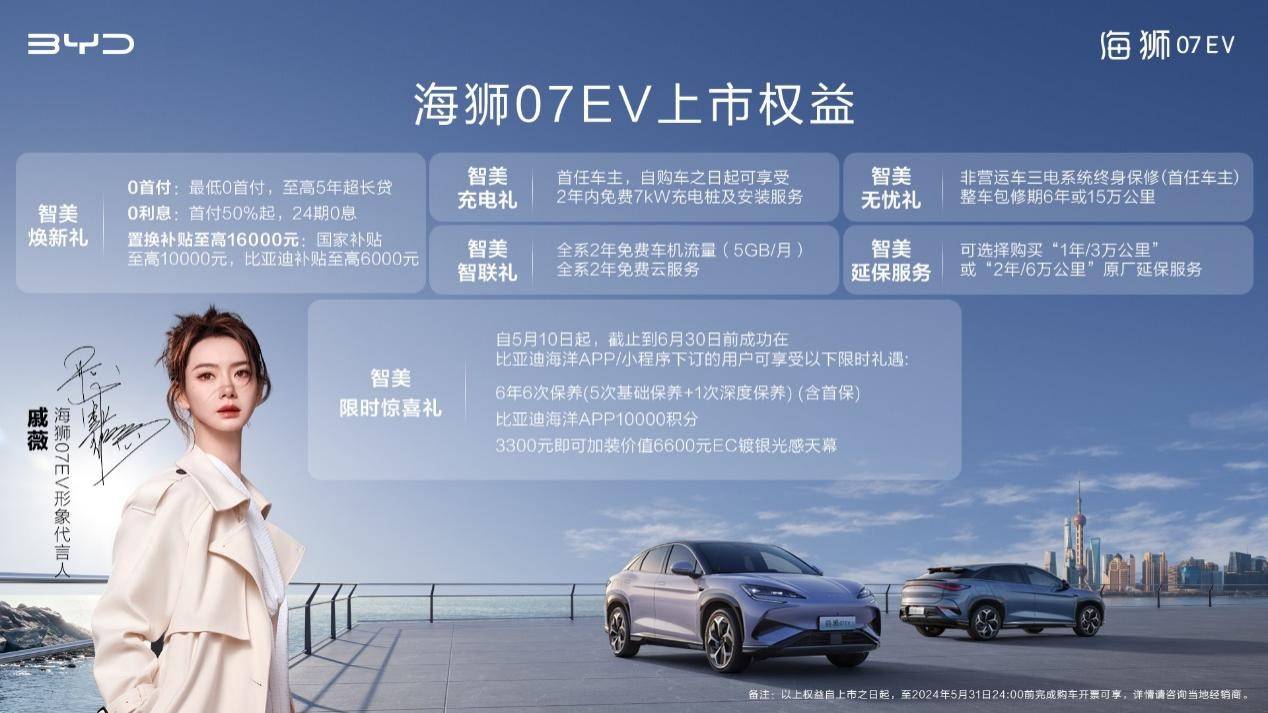 比亚迪高阶全能SUV上市，首款车型海狮07EV 18.98万元起售_搜狐汽车_搜狐网