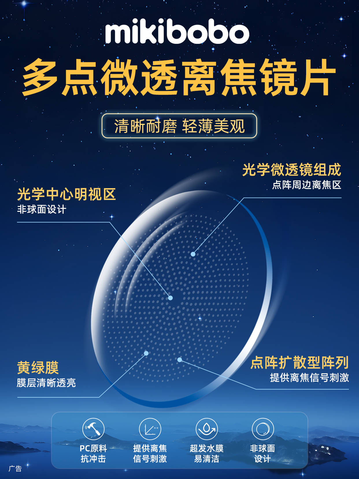 离焦眼镜三大品牌，蔡司小乐园、依视路星趣控，mikibobo离焦镜，测评口碑好_镜片_淡路岛_用户