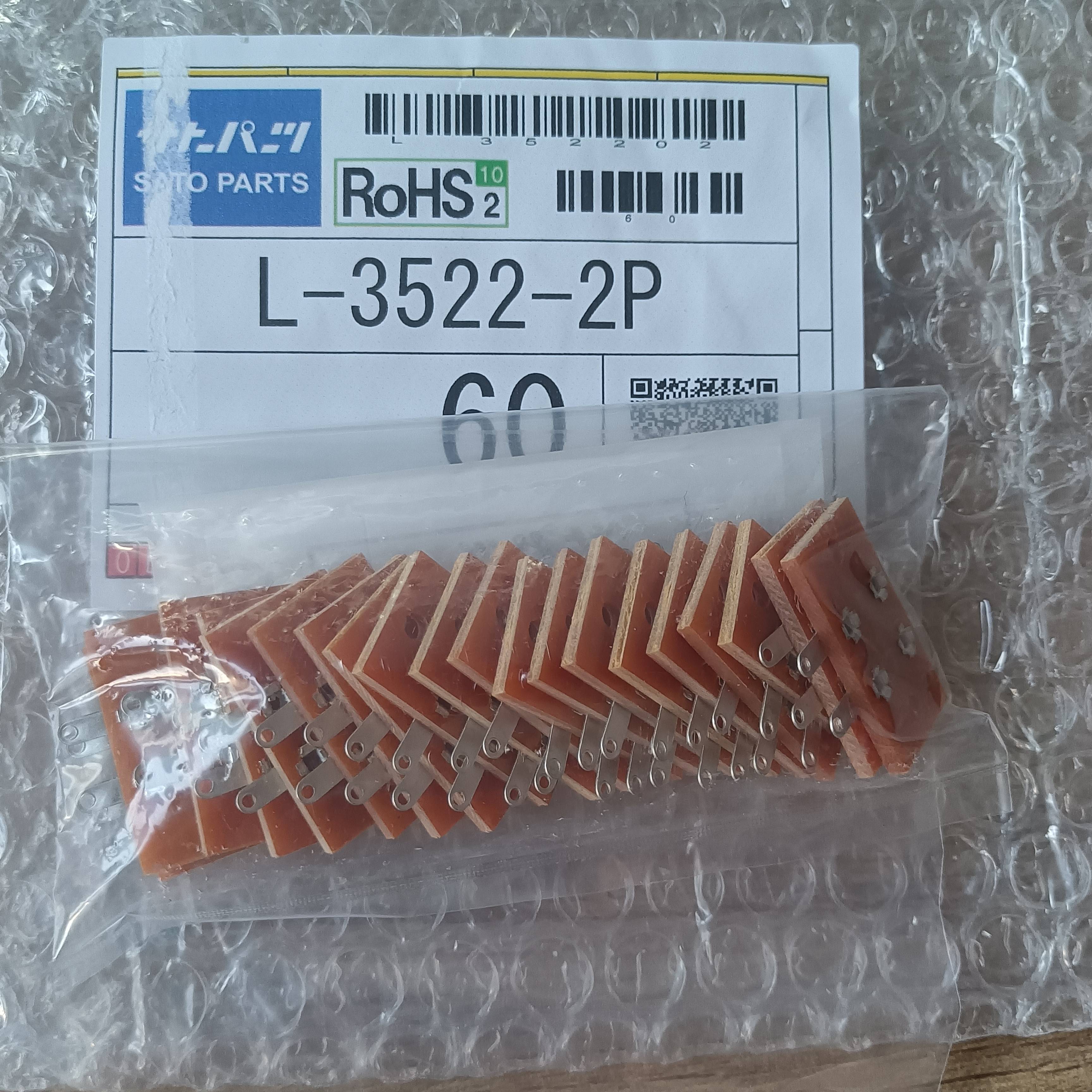 日本satoparts佐藤端子片L-3522-2P、L-590-6P、L-3522-10P、L-3522-5P、L-4885-7P、L ...