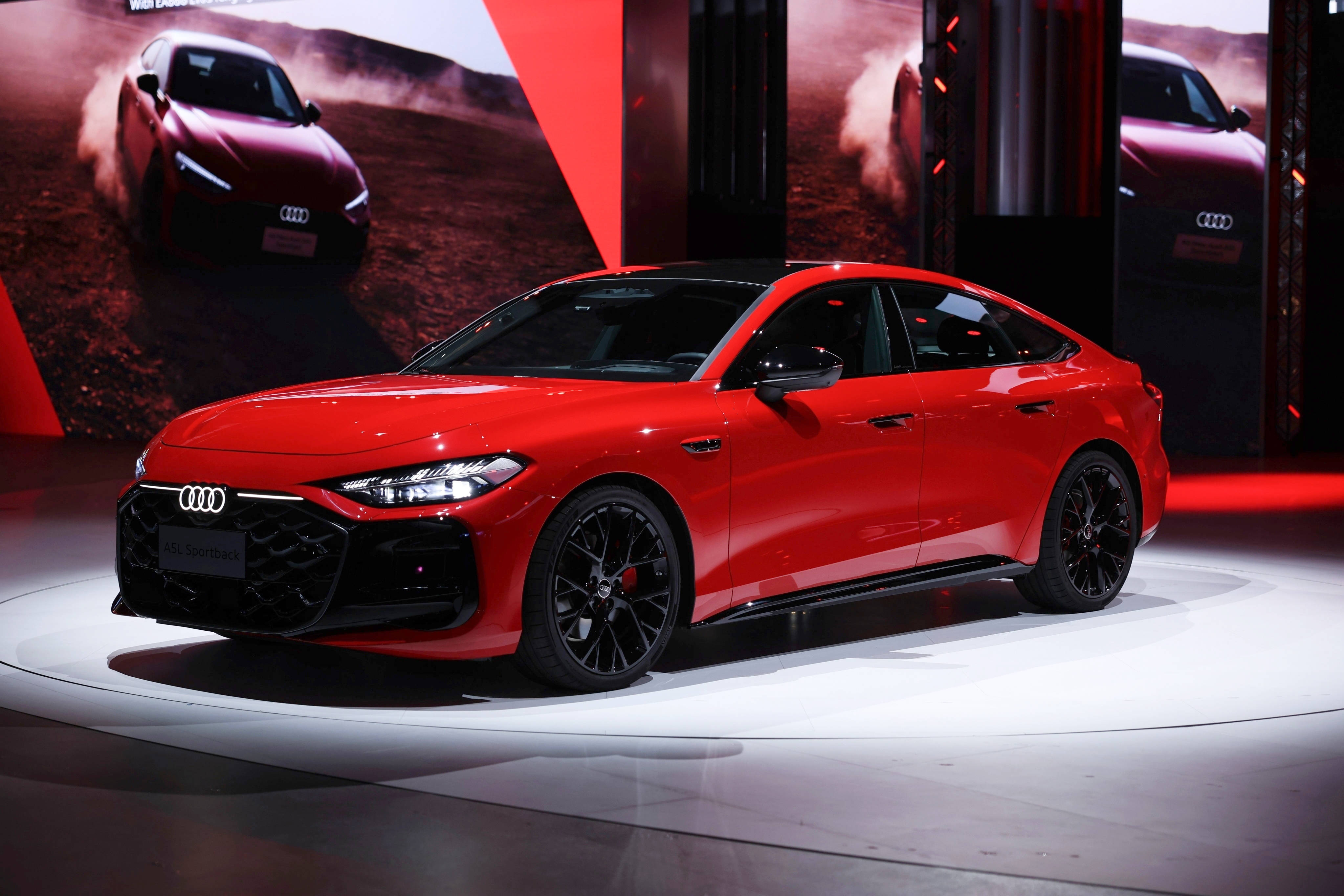 上汽奥迪携A5L Sportback、奥迪E5 Sportback首秀2025上海车展_搜狐汽车_搜狐网