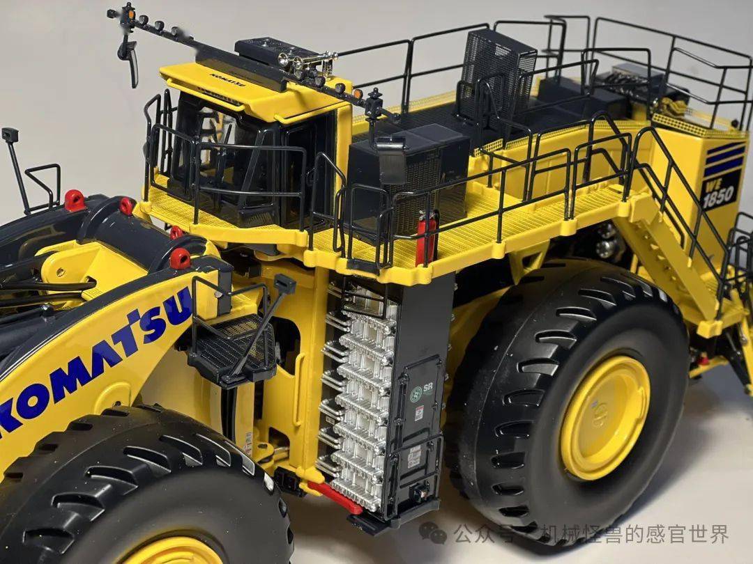 春节后的第一台模型，Weiss Brothers 1:50 Komatsu WE1850_搜狐汽车_搜狐网