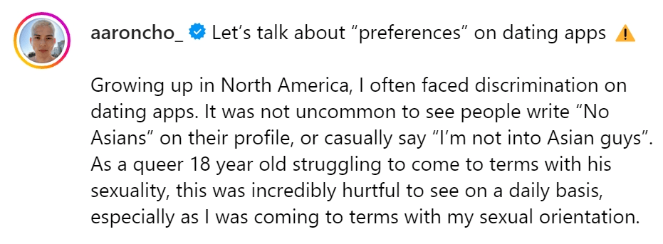 华裔男模出柜，表示在北美长大常常被歧视，备受世人冷眼！_Cho_Aaron_英国