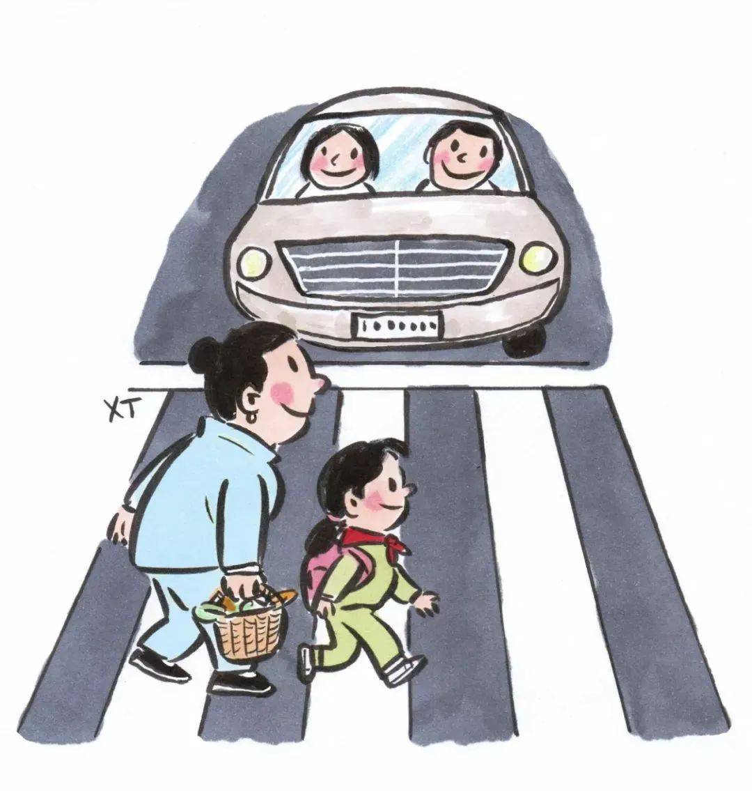 斑马线前不礼让行人的司机，你被“拍”了→_sdfd_机动车_台山