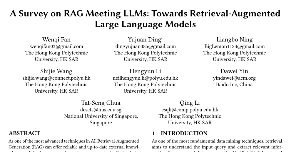 RAG Meeting LLMs_检索_模型_技术