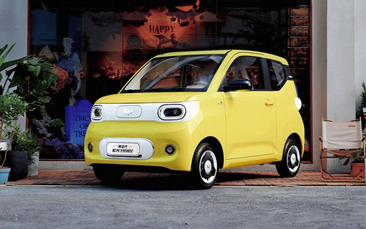 五菱宏光MINIEV四门版即将登场，车长超3米2、轴距2米1，你心动了吗？_搜狐汽车_搜狐网