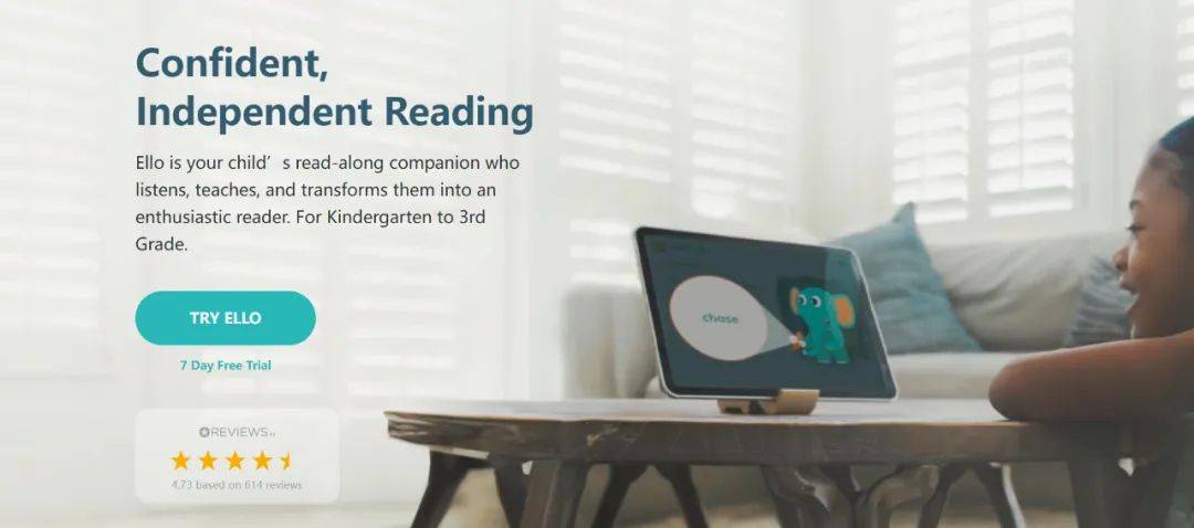 AI儿童阅读应用Ello发布新功能，可以让孩子创建自己的故事和进行单词练习_人工智能_技术_电子书籍