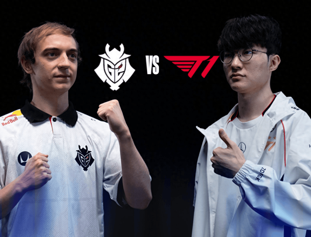 G2菜的发瘟，T1晋级八强！_Faker_团战_后续