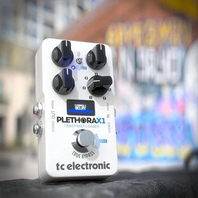 TC Electronic 推出综合效果踏板 PLETHORA X1，内置 14 种 TC 经典效果和 MASH 功能_Octaver_Sub_模式