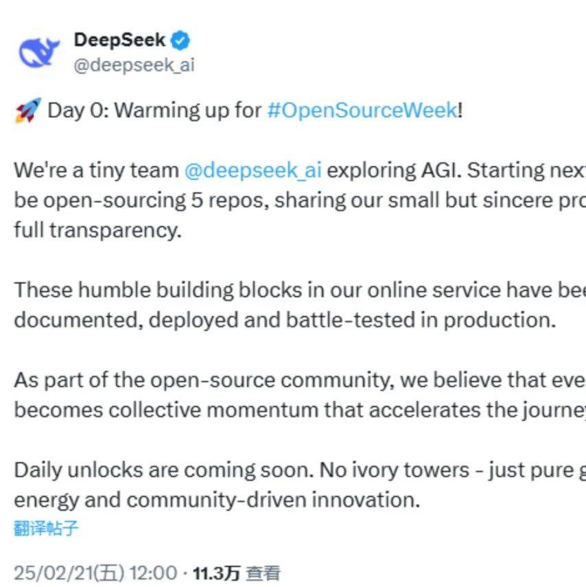 DeepSeek，重磅宣布！_代码_团队_社区
