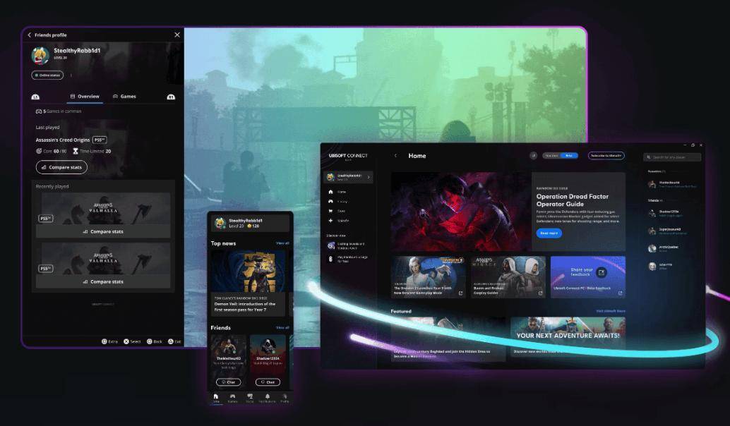 育碧宣布：Ubisoft Connect 手机App 将于5月8日关停_应用_玩家_游戏
