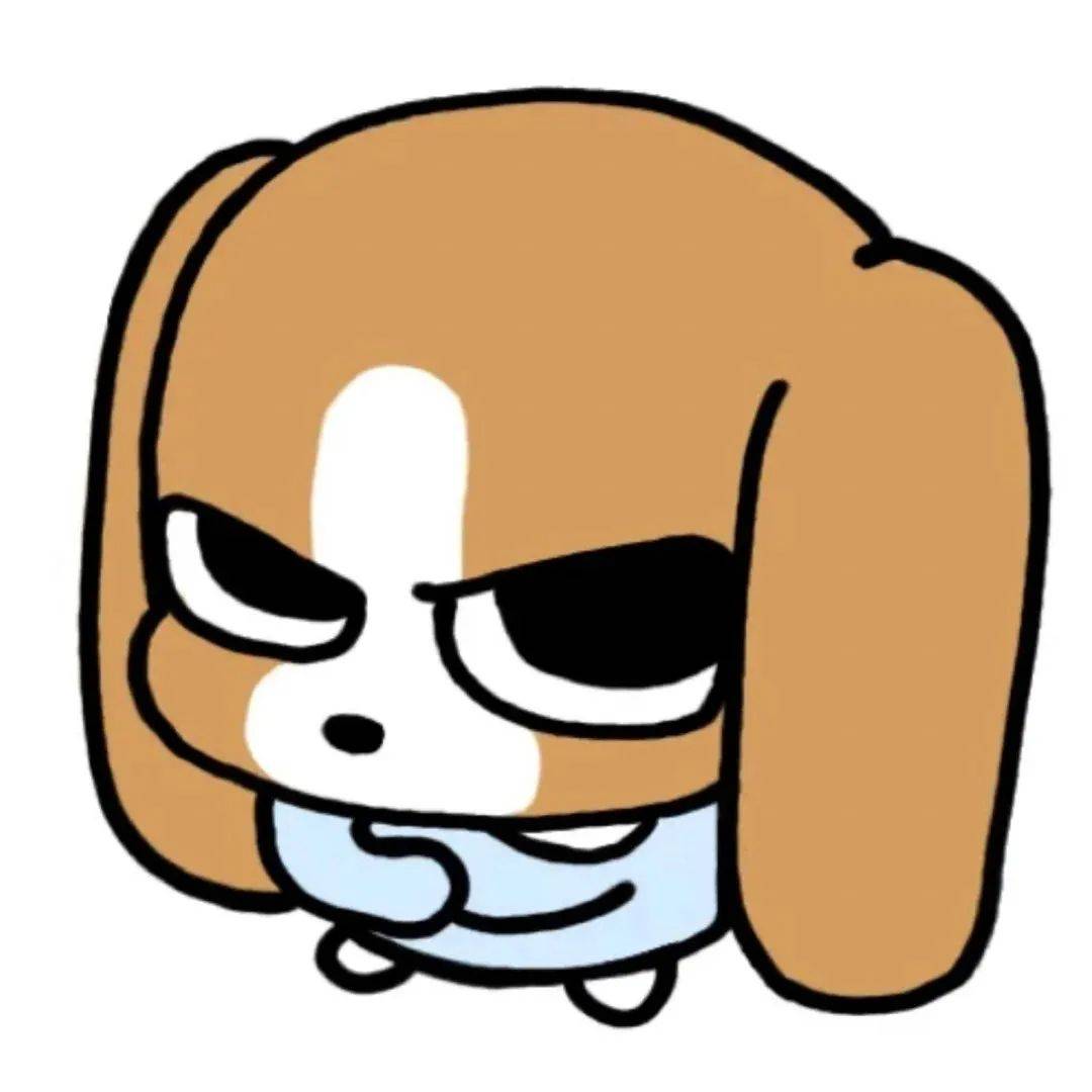 werwer 可爱比格多栋小狗表情包