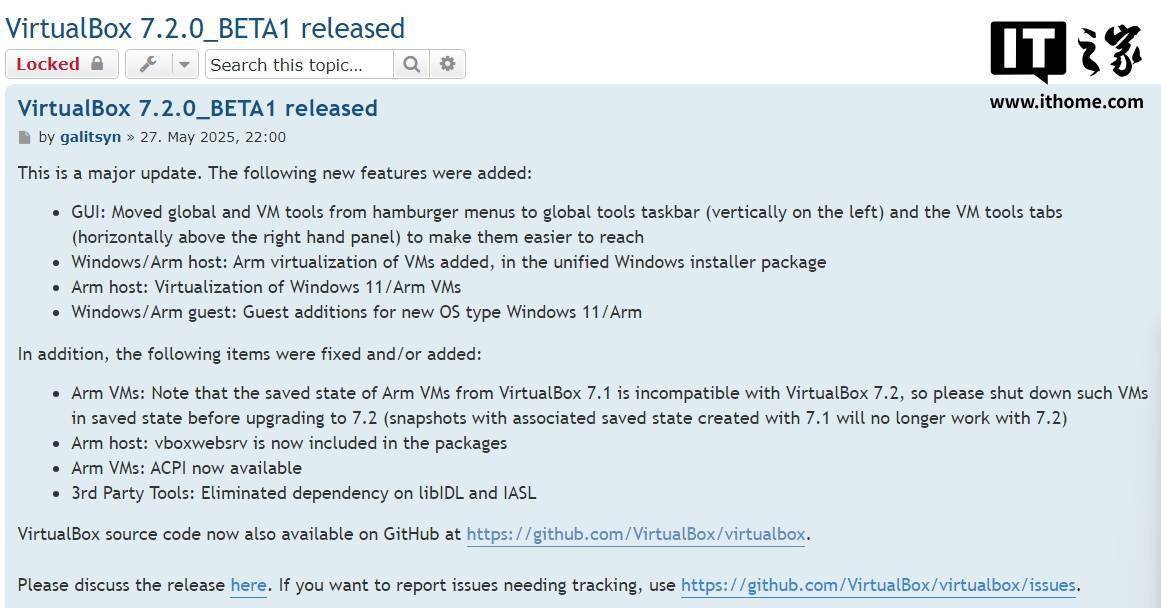 VirtualBox 7.2.0 Beta出炉：Win11 Arm版主机客户机双支持_工具_用户_操作系统