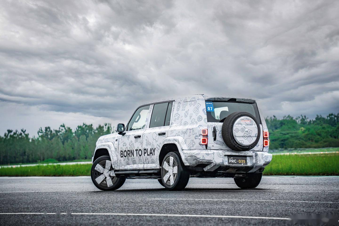 奇瑞iCAR V27最新预告图公布：中大型硬派SUV，8月1日迪拜首秀 - 数码前沿 数码之家