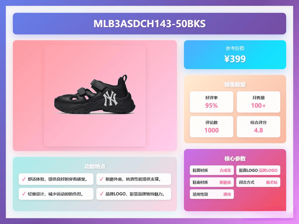 2025年MLB鞋子值得购买吗？精选MLB排名前十名鞋款，涵盖老爹鞋、休闲板鞋、运动凉鞋，款式多样，总有一款适合你！_设计_参考价_鞋底