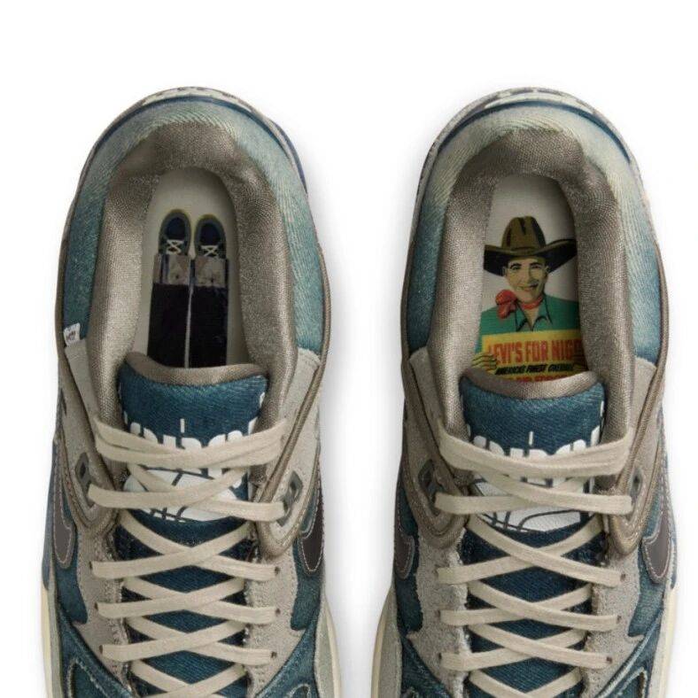 Nigo x Nike AF3 加上 Levi’s，这波真的不一样！_丹宁_合作_因为