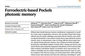 Nature Communications! 基于FeFET的光子存储器！存内光计算关键一环！_Pockels_极化_数据