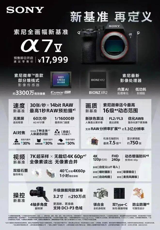 索尼A7M5 vs 佳能R6III：全能旗舰对决_视频_摄影_镜头