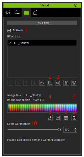 LUT用户界面介绍_图像_效果_文件
